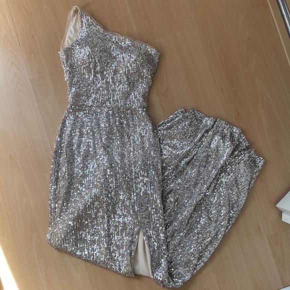 Avery G | Dresses | One Shoulder Sequin Prom Dress | Poshmark